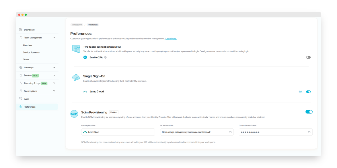How to Enable SCIM in PureDome: A Step-by-Step Guide